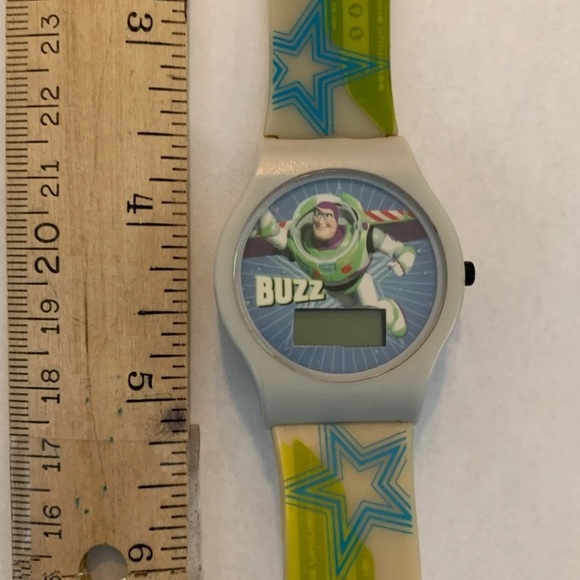 Disney | Accessories | Disney Pixar Buzz Lightyear Lcd Watch Toy Story ...